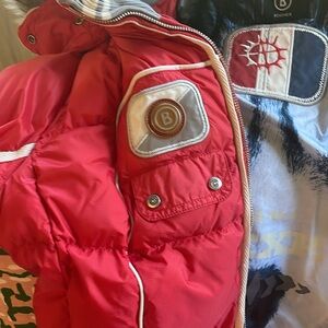 Bogner | Jackets & Coats | Bogner Womens Ski Jacket Red With Detachable ...